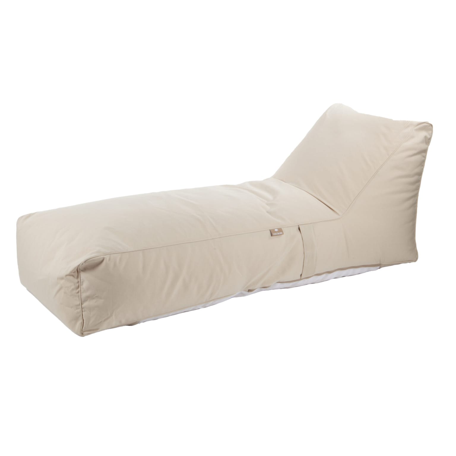Pouf méridienne extérieure Romane Crème - Casa Biloba